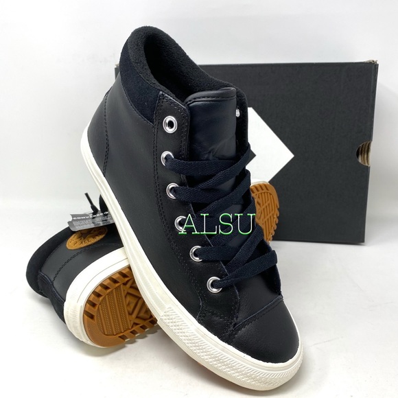Converse | Shoes | Converse Ctas Pc Boot Leather Black Caramel Women ...